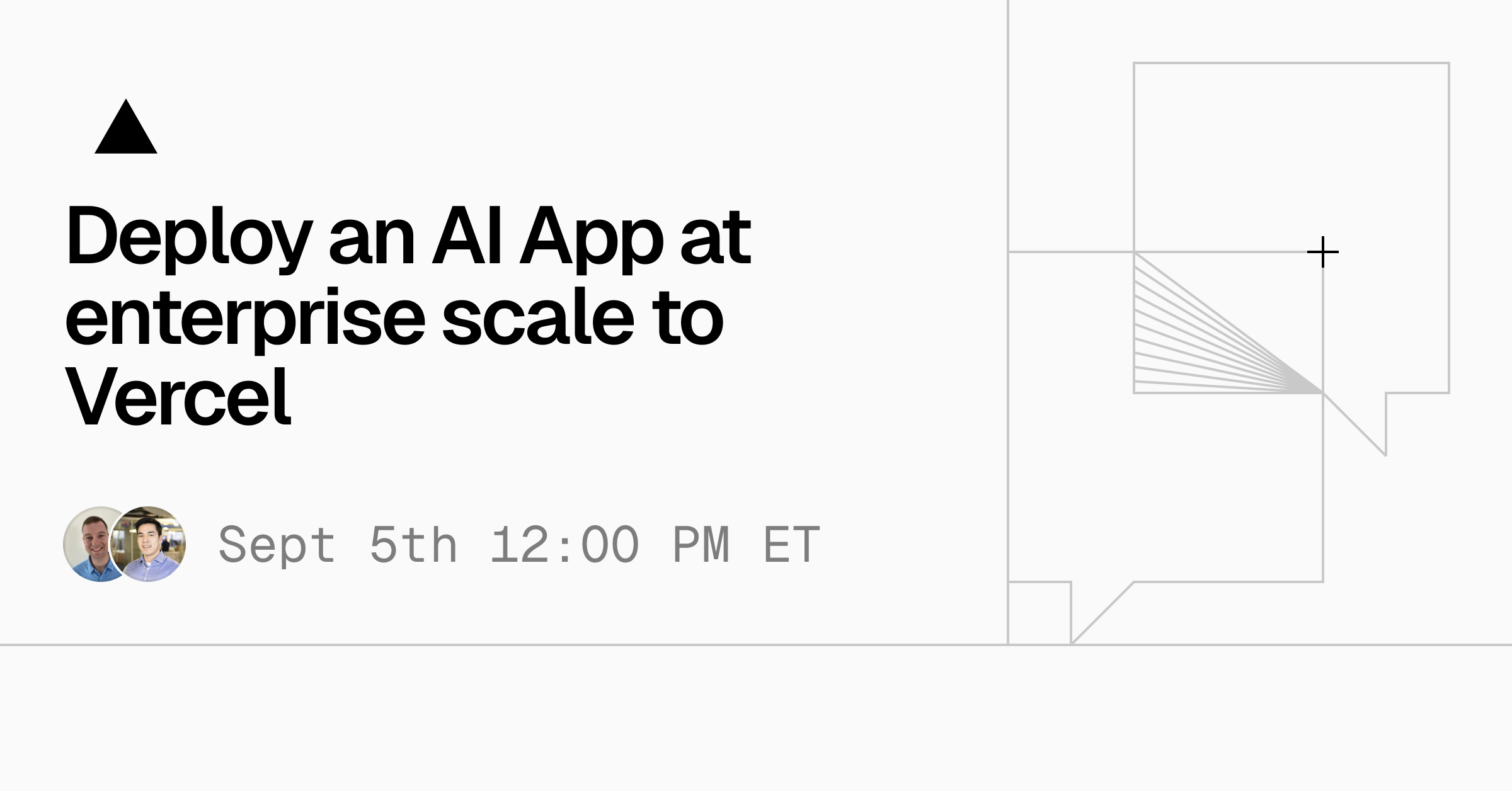Deploy an AI app with enterprise scale to Vercel