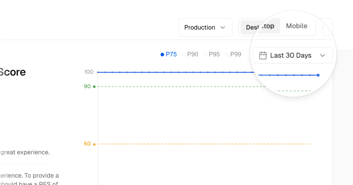 Longer history available in Speed Insights - Vercel