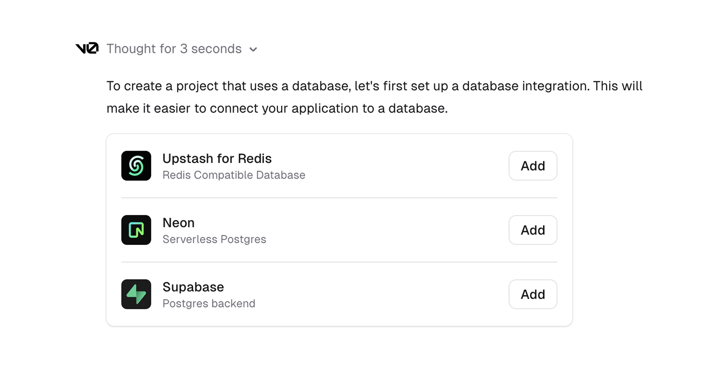 Vercel Marketplace integrations now available in v0 - Vercel