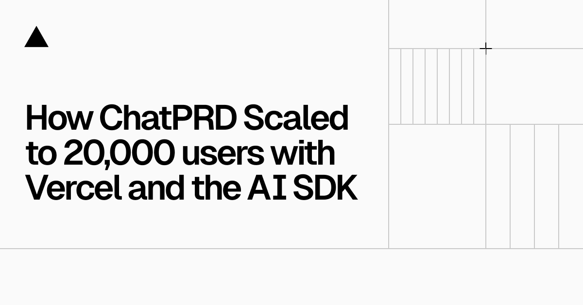 Leveraging Vercel and the AI SDK to deliver a seamless, AI-powered ...