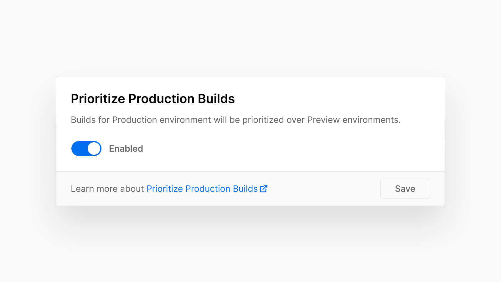 Prioritize production builds available on all plans - Vercel