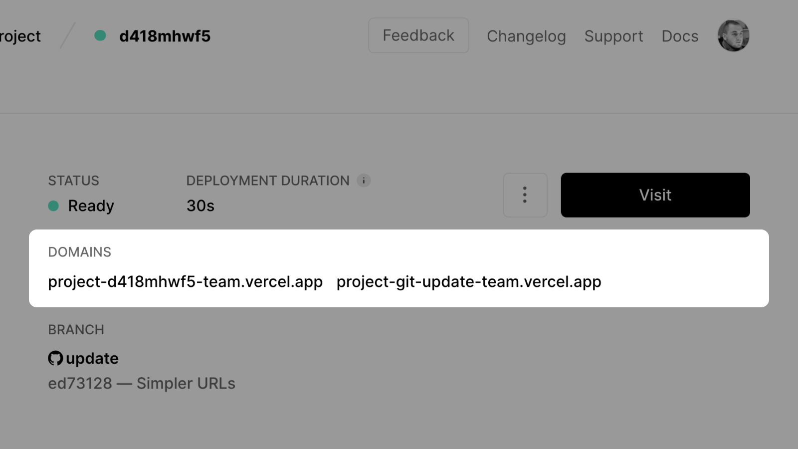 URLs are becoming consistent - Vercel URLs are becoming consistent - Vercel