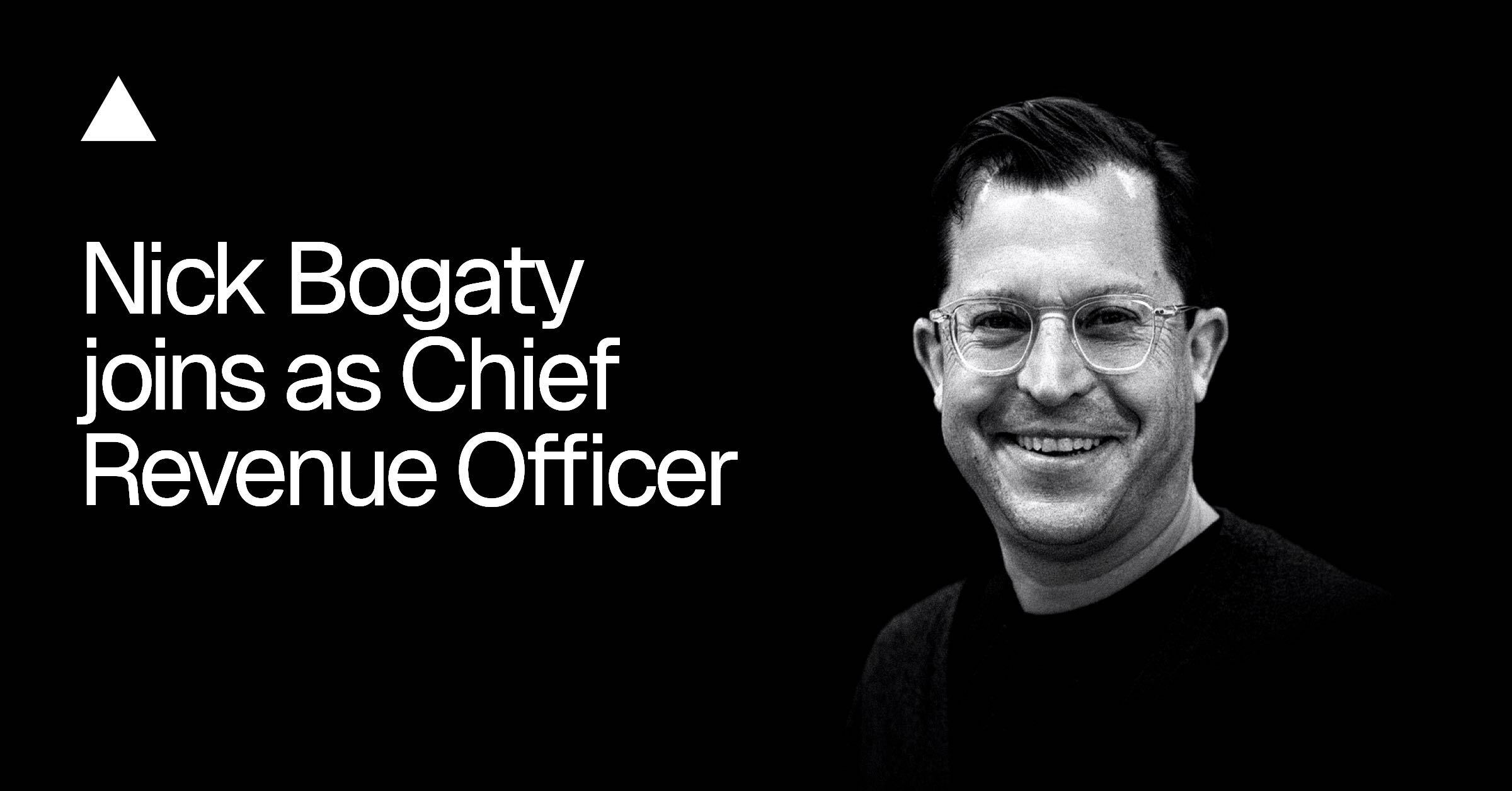 Nick Bogaty joins Vercel as Chief Revenue Officer - Vercel