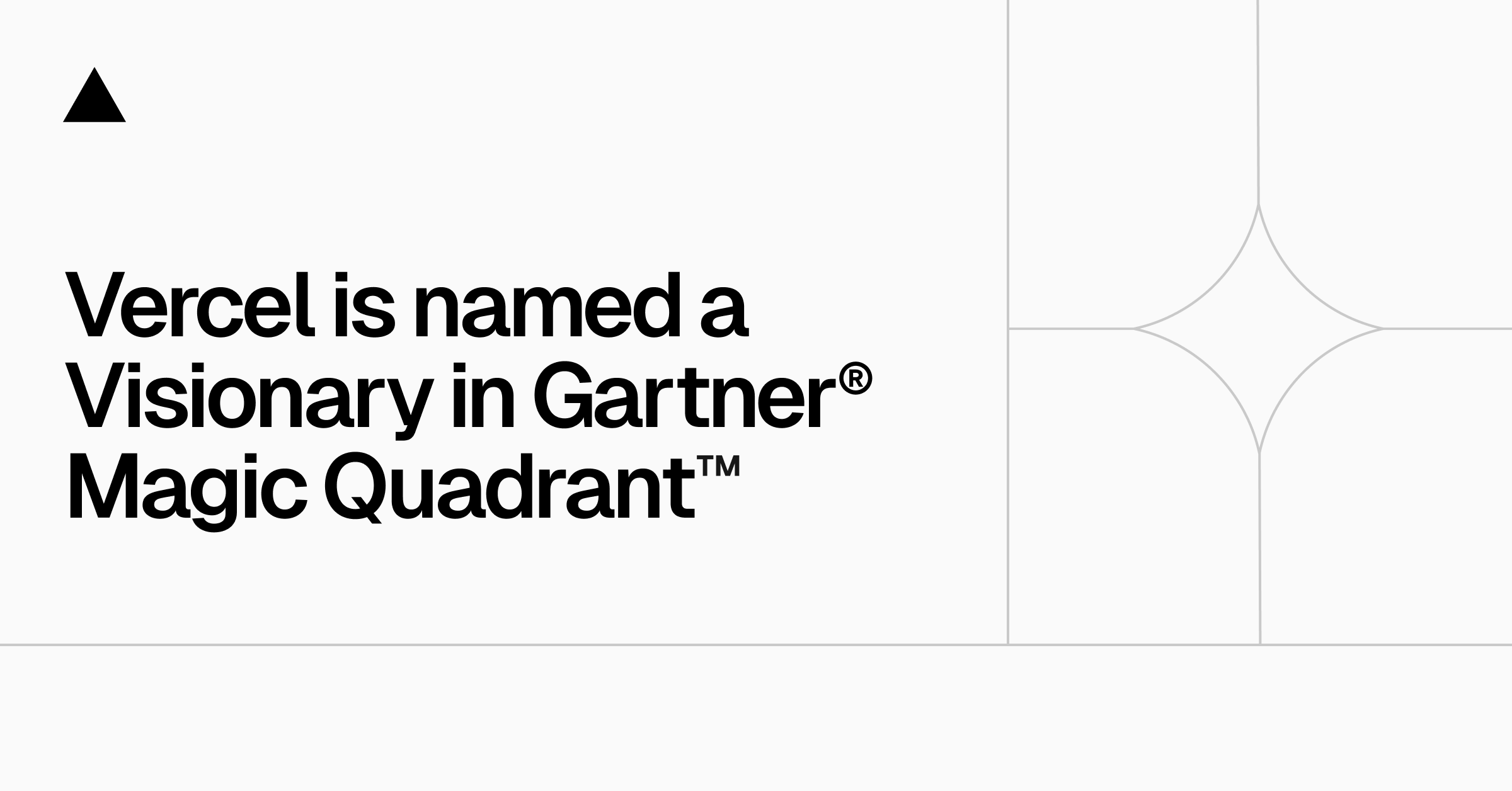 Vercel Named A Visionary In The 2024 Gartner Magic Quadrant For Cloud