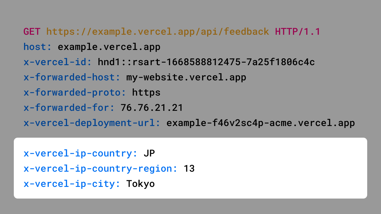 IP Geolocation for Serverless Functions - Vercel IP Geolocation for Serverless Functions - Vercel