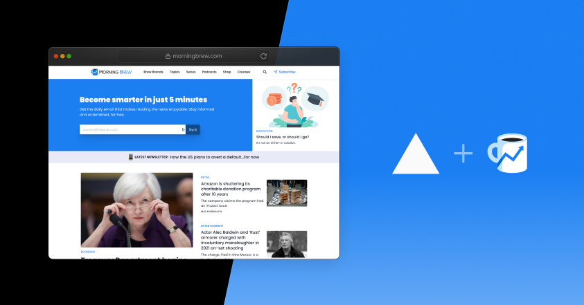 From newsletter to global media brand with a frontend cloud and headless stack - Vercel
