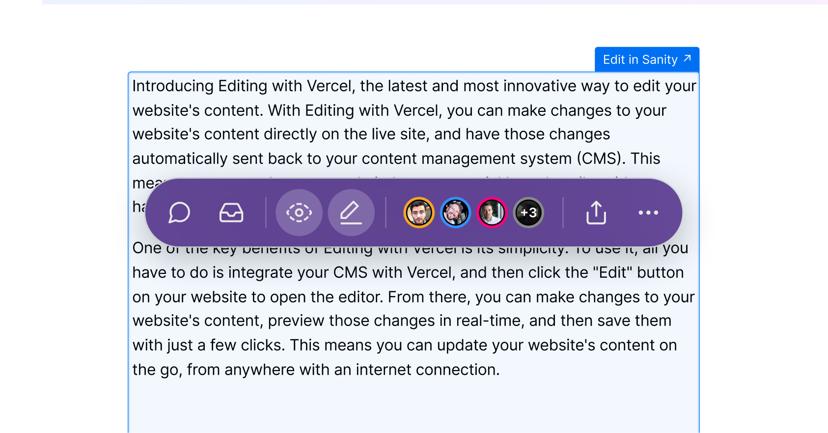 Enhanced content management for your headless CMS - Vercel