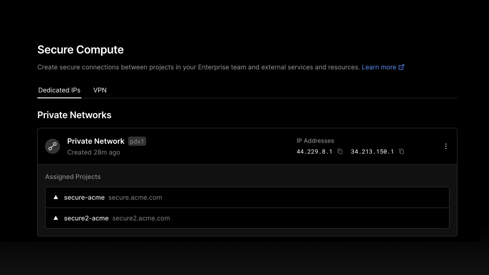 Improved infrastructure security with Vercel Secure Compute - Vercel