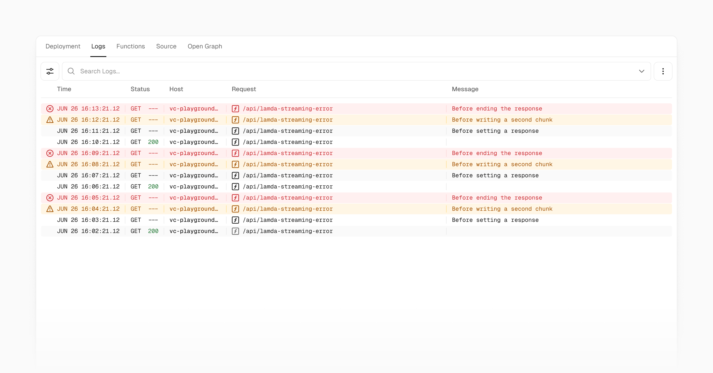 Function Streaming To Be Framework Agnostic On Vercel Vercel