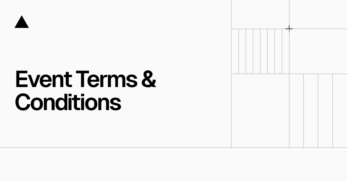 Event Terms & Conditions